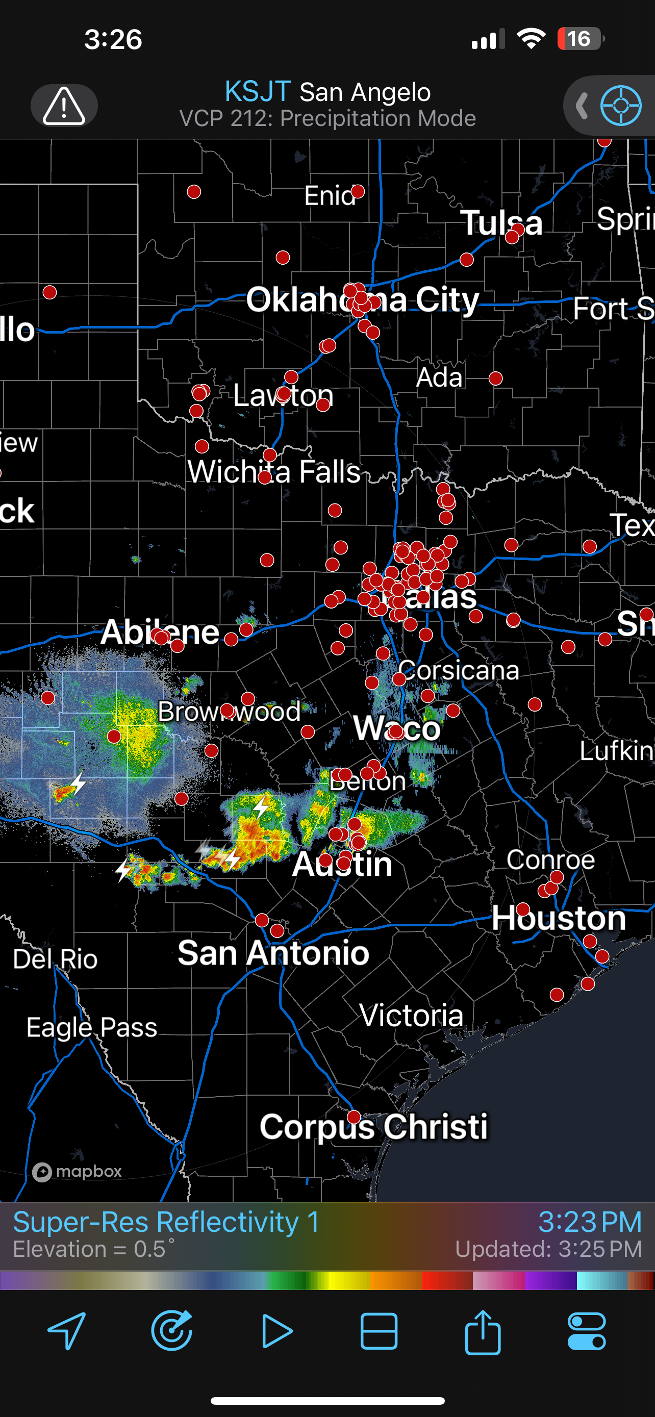 Spotter Locations – RadarScope