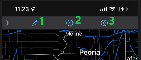 Map Interaction Tools – RadarScope